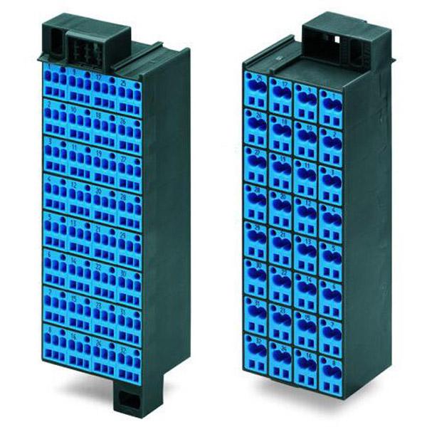 Marked matrix patchboard with 1-deck/level - Suitable for Ex I applications - with 33-64" marking - Wago (726 series) - ...