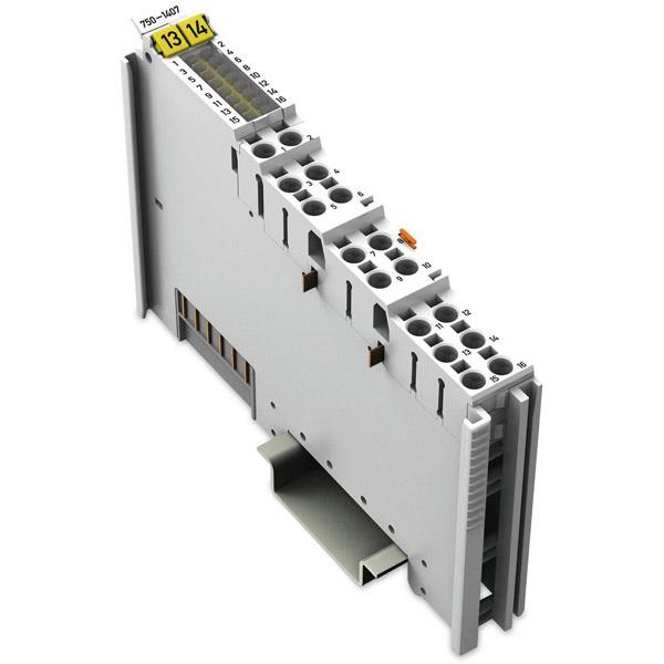 Standard DC digital input slice module - Wago (750 series) - 16DI; 24Vdc; 3ms; LSS - 16I/O [16DI (16 x digital inputs (2...