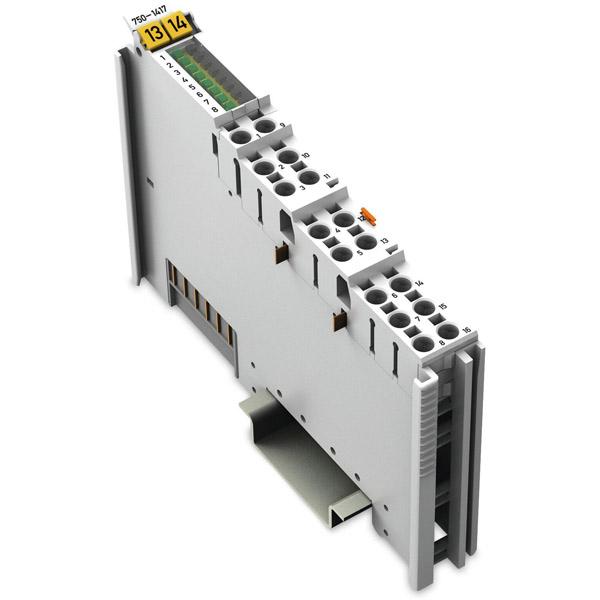 Standard DC digital input slice module - Wago (750 series) - 8DI; 24Vdc; 3ms; LSS; 2-wire - 8I/O [8DI (8 x digital input...