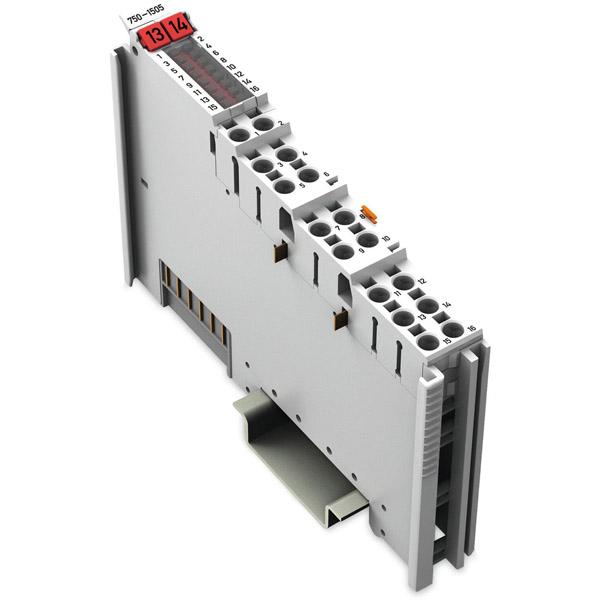 Standard DC digital output slice module - Wago (750 series) - 16DO; 24Vdc; 0.5A; LSS - 16I/O [16DO (16 x digital outputs...