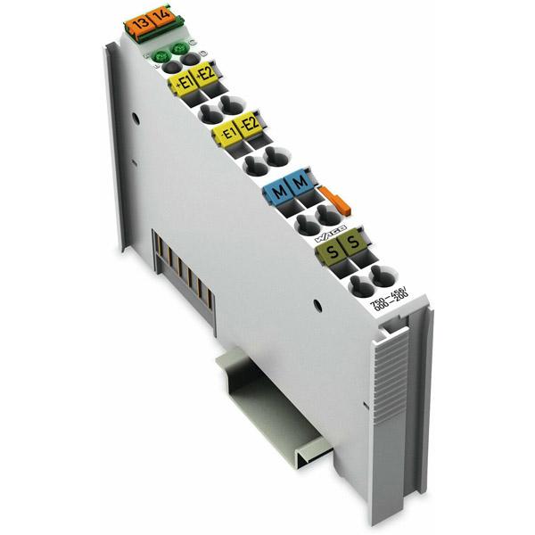 Standard analog input slice module with customized data format for S5 control - Wago (750 series) - 2AI; +-10Vdc; Diff; ...