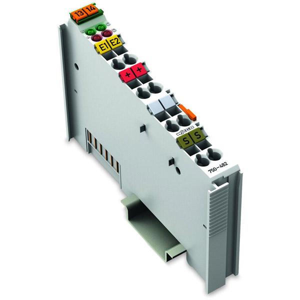 Standard analog input slice module with customized data format for S7 control - Wago (750 series) - 2AI; 4-20mA HART; S7...