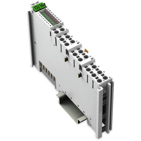 Standard analog input slice module - Wago (750 series) - 8AI; 0-10V/+-10Vdc; SE - 8I/O [8AI (8 x analog inputs (0-10Vdc ...