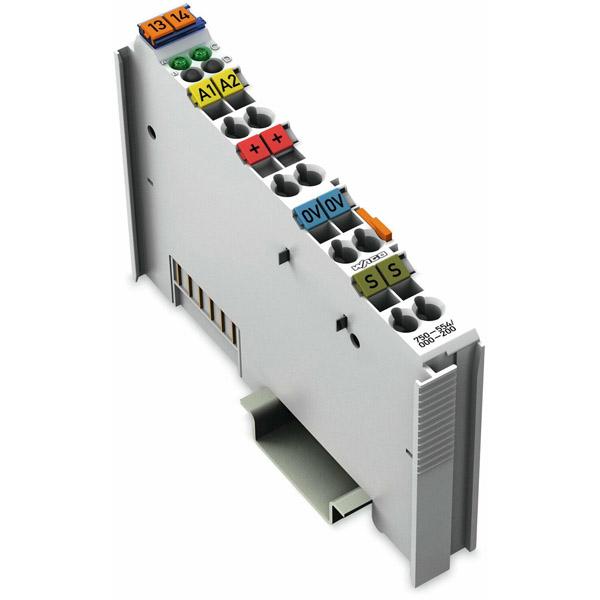 Standard analog output slice module with customized data format for S5 control - Wago (750 series) - 2AO; 4-20mA; S5 - 2...
