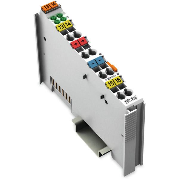 Standard 2 x Up/Down counter module with extended temperature range - Wago (750 series) - 2Up/Down Counter; 16bits; 500H...