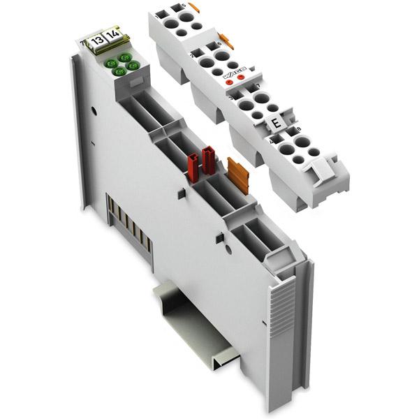 Pluggable DC digital input slice module - Wago (753 series) - 4DI; 24Vdc; 0.2ms; LSS - 4I/O [4DI (4 x digital inputs (24...