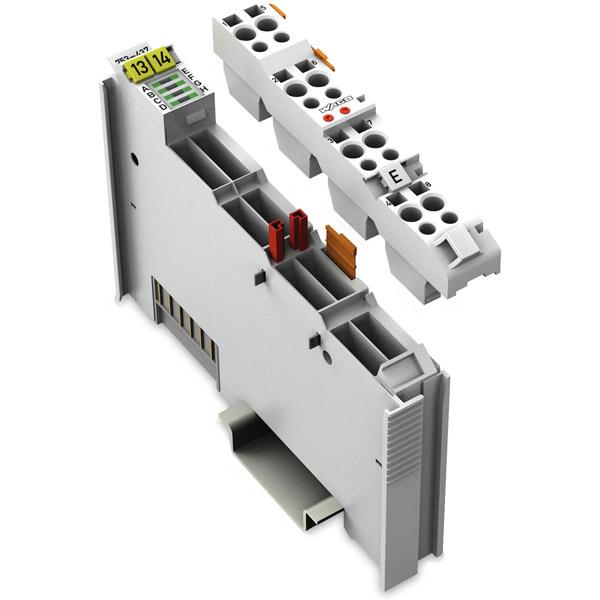 Pluggable DC digital input slice module - Wago (753 series) - 8DI; 24Vdc; 0.2ms; LSS - 8I/O [8DI (8 x digital inputs (24...