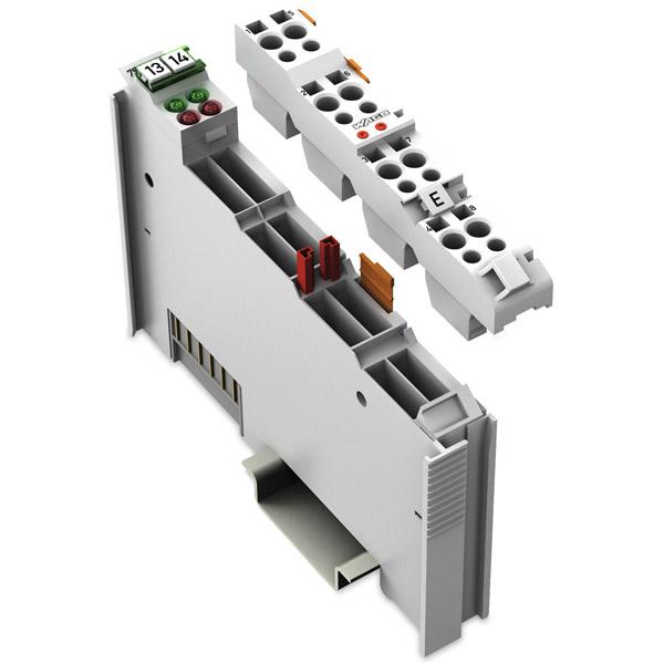 Pluggable analog input slice module - Wago (753 series) - 2AI; Pt100/RTD; Adjust - 2I/O [2AI (2 x analog inputs (RTD Pt1...