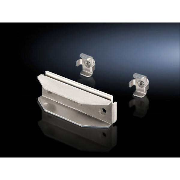 Connection plate - for 2 x laminated Copper bar (10 laminas with W63mm x D1mm) - Rittal (100-185mm E-Cu busb. series - R...