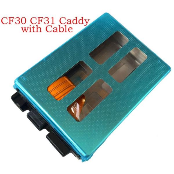 交換hddキャディーで天才フレックスケーブル用パナソニックtoughbook cf-cf30 cf-cf31ハードディスクキャディー付きケーブルCaddy with genius flex cable For Panasonic Tough...