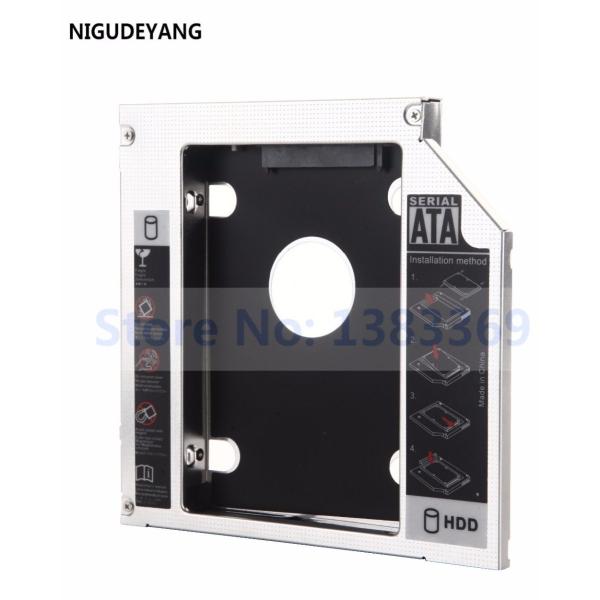 Nigudeyangセカンドsataハードドライブのhddキャディー用dell inspiron 15r 7520 ct40n ct30n ct21n ct10nSlim-01