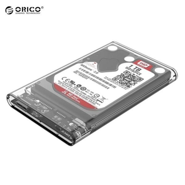 オリコ 2139U3/2139C3 透明 2.5 インチ HDD ケース Sata Usb 3.0 アダプタ高速ボックスハードドライブのエンクロージャシーゲイトのための SSD2139U3 - CR