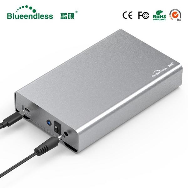 Blueendlessフルアルミhdd 3.5 hddエンクロージャタイプ-c hddボックス3.5 sata usb 3.0外付けハードディスクケース用mac/windowsシステムU35QC