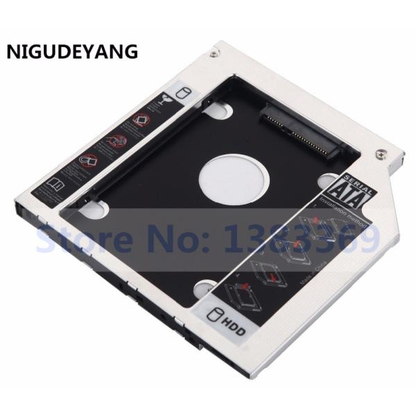 Nigudeyangセカンドハードディスクドライブhdd ssdキャディーアダプタ用acer熱望v17ニトロvn7-791g VN7-792GシリーズUJ8E2Q GUE0N GUE0N dvd奇数9.5mm SATA