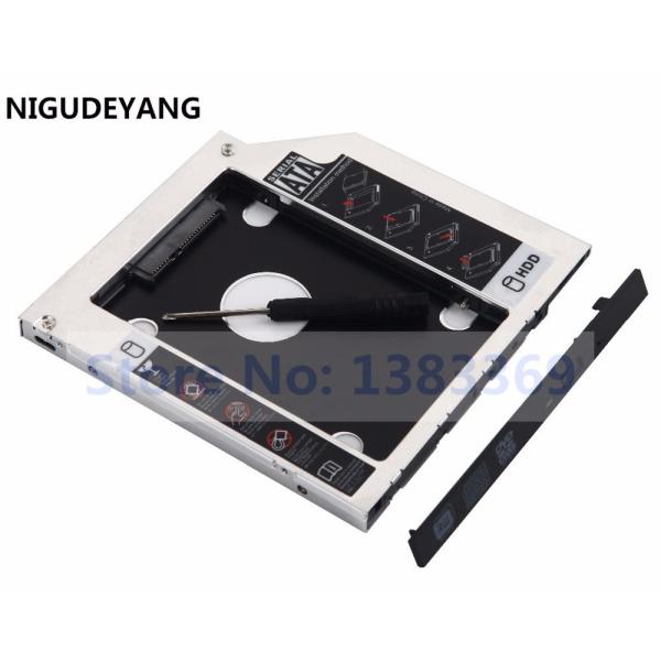 Nigudeyangセカンドsataハードドライブhdd ssdケースキャディー用asus u50a u50f u50v u50vgSuperslim-01