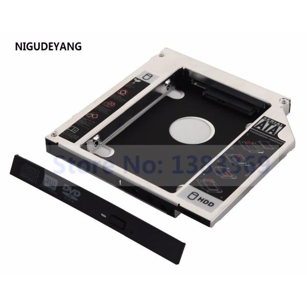 Nigudeyang新しい2nd 12.7ミリメートルsataハードドライブhd hdd ssdキャディーアダプタ用asus k53ta x54hSlim-01