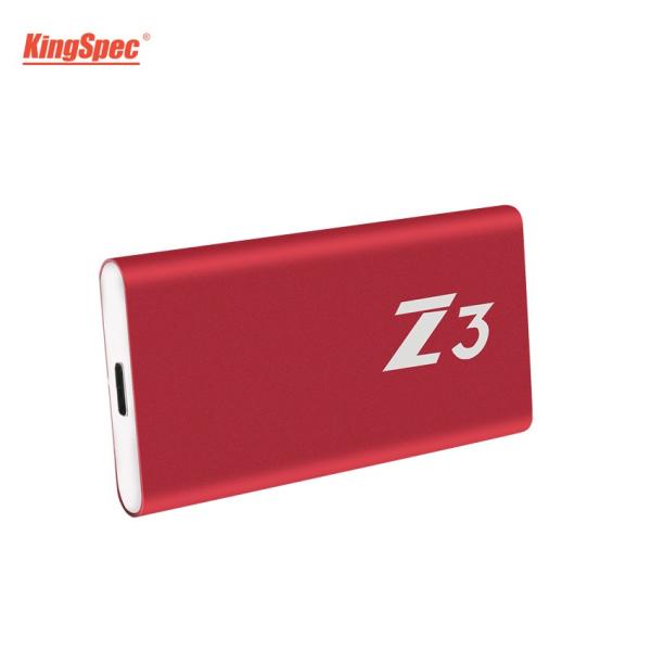 ギガバイト 512 HD Externo KingSpec Ssd 新到着高品質 Gen1 (5 ギガバイト/秒) USB の SSD 500 ギガバイトハードドライブタイプ c USB3.1 外部ポータブルディスクZ3-512Red