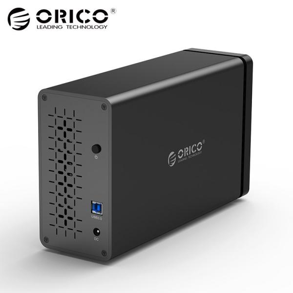 オリコ Raid 3.5 USB3.0 アルミハードドライブディスク外部エンクロージャ USB3.0 に SATA3.0 HDD ケースのサポート 5 5gbps UASP 12V4A 20 テラバイトNS200RU3Black