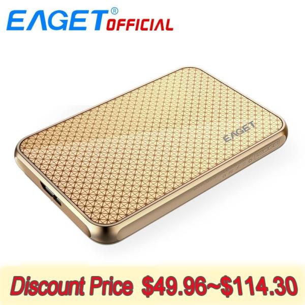 ギガバイト EAGET SSD 512 HD 外部 SSD ディスク 128 ギガバイト外部ソリッドステートドライブ USB 3.0 高速ハードドライブデスクトップのための MAC OS の PcMS608Gold