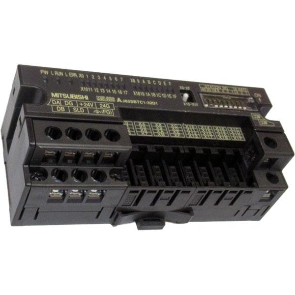 Remote DC digital input unit - for cabinet installation - Mitsubishi Electric (MELSEC-A series) - 32I/O [32DI (32 x digi...