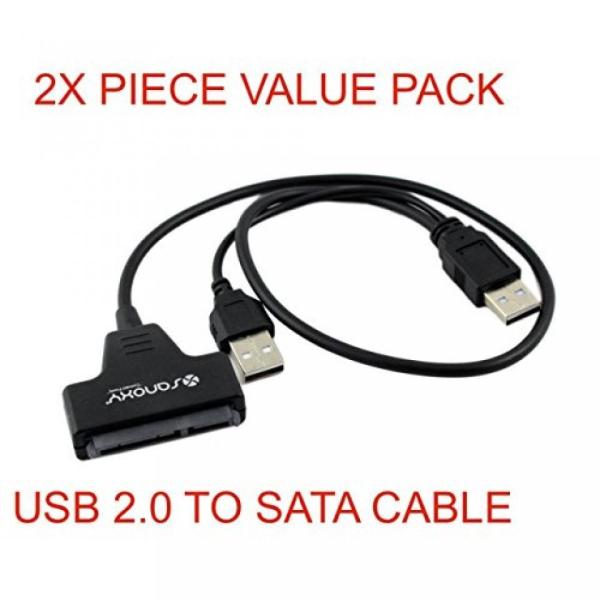 ■商品詳細パソコン部品 PC部品 パソコン用品 PC用品 PUパーツ2X PIECE VALUE PACK SANOXY USB 2.0 to SATA 7+15 Pin 22Pin Adapter Cable For 2.5" HDD H...