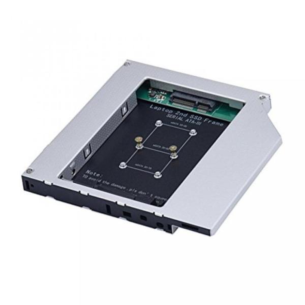 ■商品詳細パソコン部品 PC部品 パソコン用品 PC用品 PUパーツ ソリッドステートSATA3 mSATA SSD 2nd Driver Caddy for 12.7mm Universal CD / DVD-ROM Optical Ba...