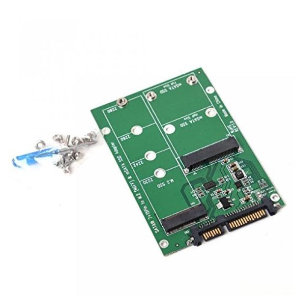 ■商品詳細パソコン部品 PC部品 パソコン用品 PC用品 PUパーツ ソリッドステートST2083 NGFF M.2 B+M KEY or mSATA SSD to SATA III 3 Adapter card enables using...
