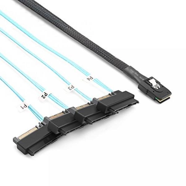 ■商品詳細パソコン部品 PC部品 パソコン用品 PC用品 PUパーツ ソリッドステートINTERNAL HD MINI SAS(SFF-8087) to 4 SFF-8482 SAS Drive Cable is specifically ...