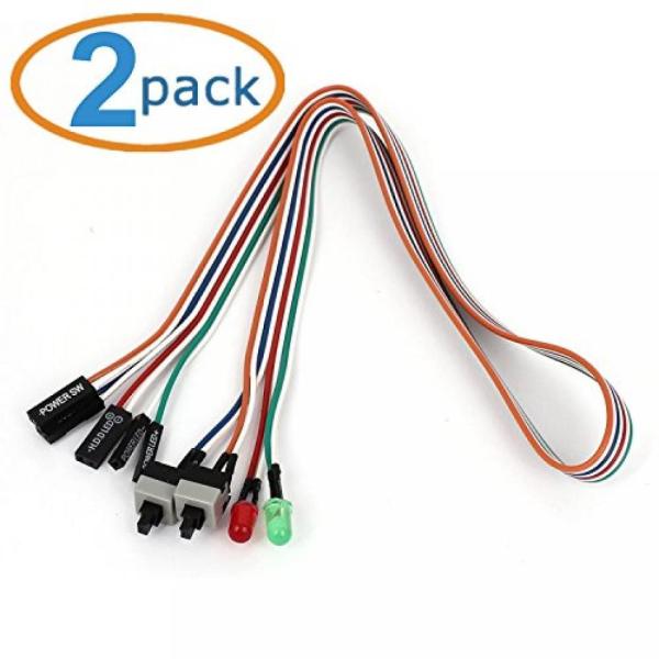 ■商品詳細パソコン部品 PC部品 パソコン用品 PC用品 PUパーツPC ATX Power Reset Switch Cable;Design : H.D.D LED, Power LED+, Power LED-, Reset SW, ...
