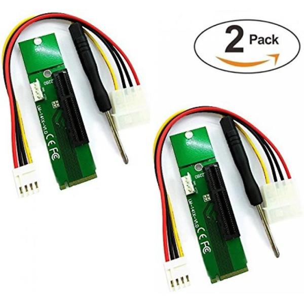 ■商品詳細パソコン部品 PC部品 パソコン用品 PC用品 PUパーツ ソリッドステートPCI-e X4 to M.2 NGFF Adapter,Micro SATA Cables PN # M2-PCIE-1X4XM.2 Specifica...