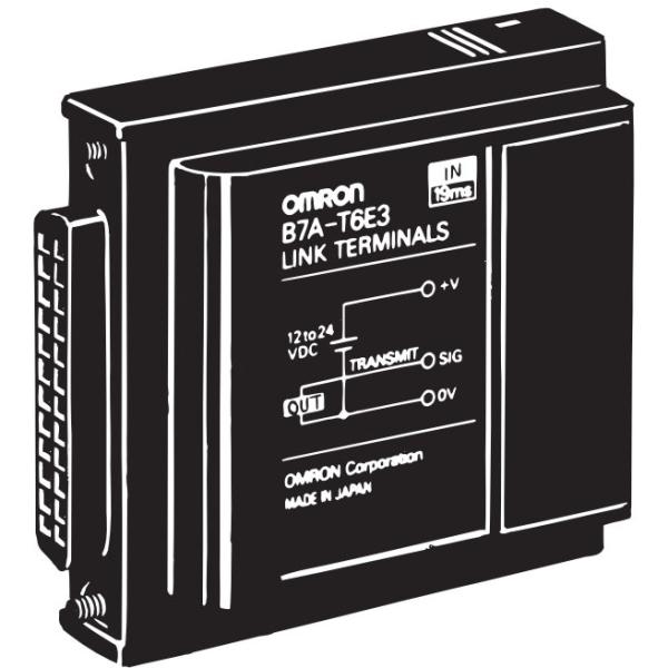 I.O. rly. term. with NPN open-collector output; 50mA/point + HOLD error processing - normal speed I.O. delay (10.2ms) - ...