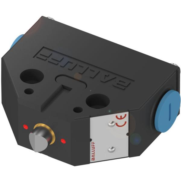 Mechanical limit switch with 1 mechanical safety switch + chisel plunger + LED function signalling (6-60V) - Balluff (F ...