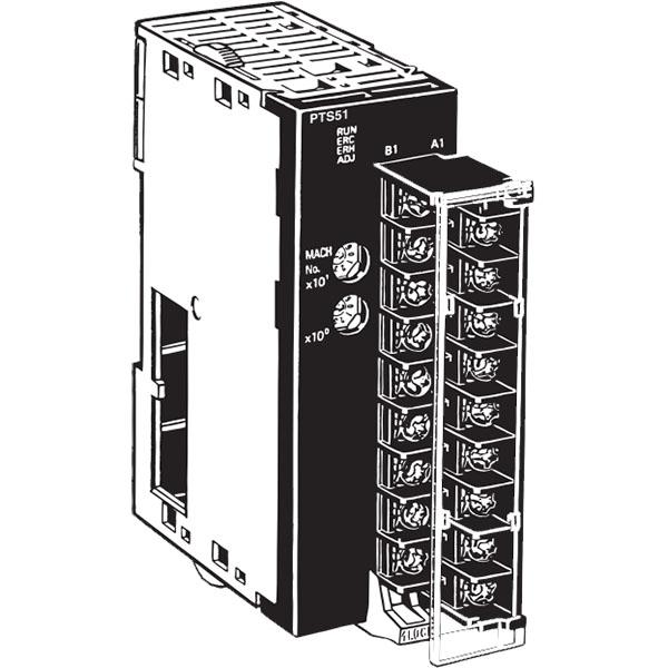 Analog process temperature input unit - OMRON (SYSMAC CJ1 series - CJ1W-PTS) - 4I/O [4AI (4 x analog inputs (RTD Pt100 /...