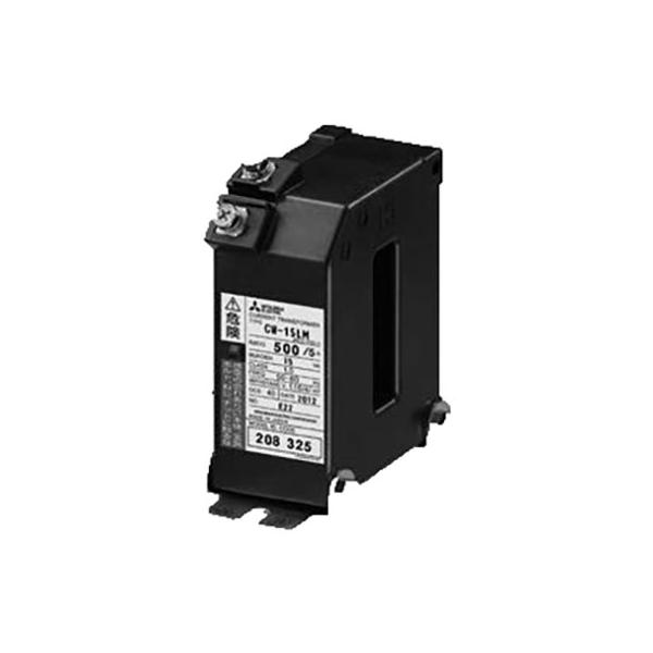 Low-voltage current transformer (LVCT) - rectangular window through-type - Mitsubishi - 400/5A - Rated power 15VA