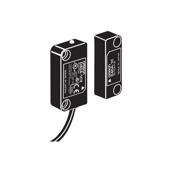 Safety non-contact door switch with red/yellow LED indicator - Standard model - PL.d / Cat3 - OMRON / STi (D40A series) ...