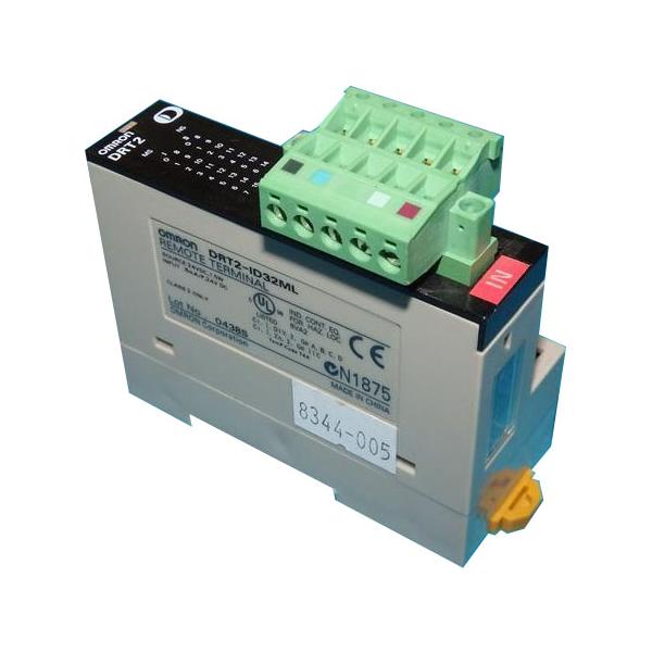 Vertical DC digital input unit (Smart slave unit) with MIL connectors and 10cm cable - OMRON (DeviceNet I-Os - DRT2) - 1...