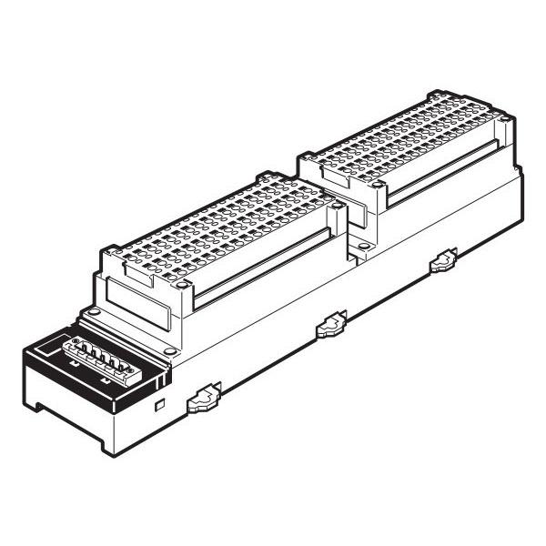 DC digital input unit (Smart slave unit) with spring-clamp connections; short-circuit and disconnected line detection - ...