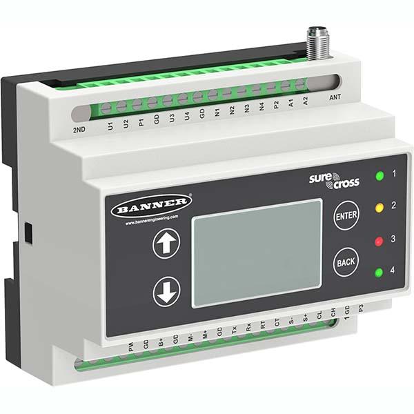 Modbus I/O controller with SDI-12 data collection - low pwr. consumption - for Verizon - Banner Engineering - Part #8142...