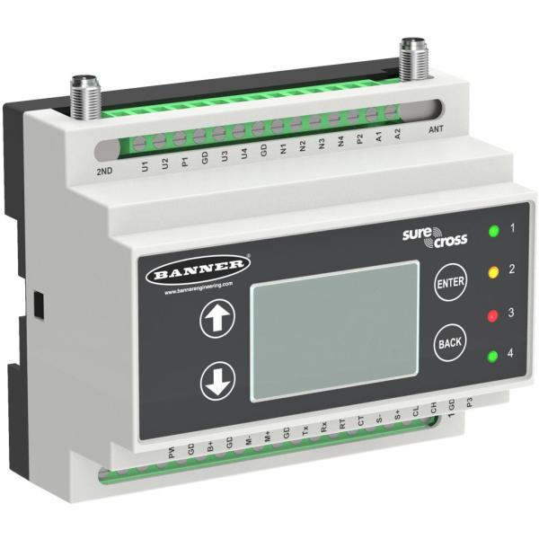 Modbus I/O controller - I/O base board only - 300MHz processing speed - for data aggregation of sensr. and wireless netw...