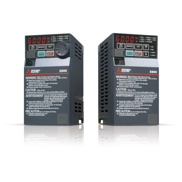 Variable Speed/Frequency Drive (VSD/VFD) / Inverter with conformal coating - Safety comm. (C) - SIL2 / PLd - Mitsubishi ...