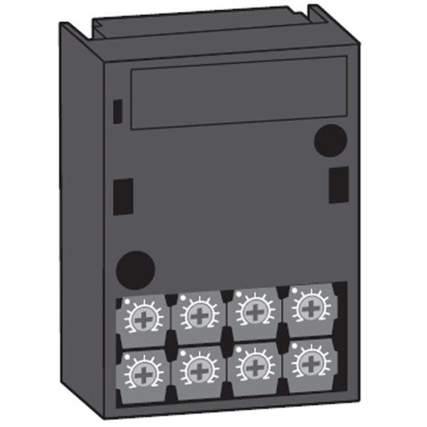 Analog setpoint board with 8 trimmer potentiometers - used for manual setting of program thresholds and parameters - Mit...