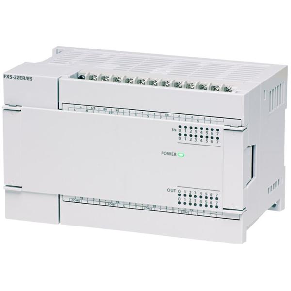 Programmable Logic Controller (PLC) CPU unit with built-in I/Os - Mitsubishi Electric (MELSEC iQ-F Series) - 32I/O [16DI...