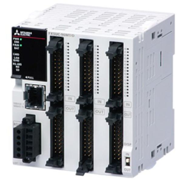 Compact Programmable Logic Controller (PLC) CPU unit with built-in I/Os - Mitsubishi Electric (MELSEC iQ-F Series FX5UC)...
