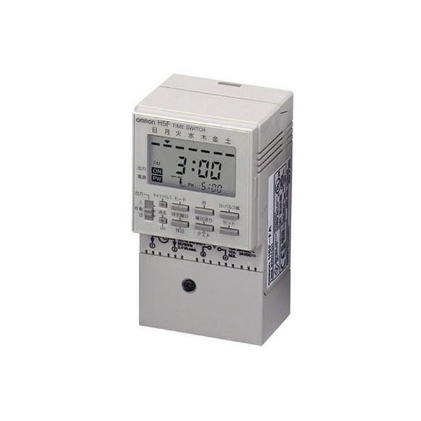 Digital daily time switch with memory backup - 6 operating timer mode - English panel - OMRON (H5F series) - M3.5 screw ...