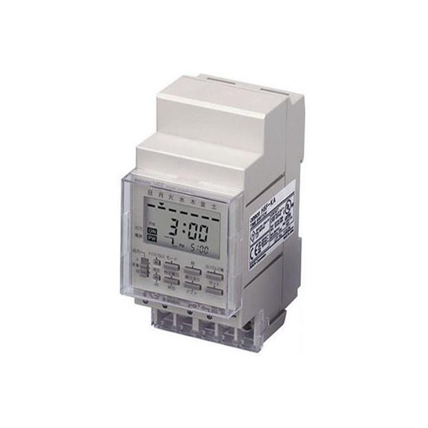 Digital daily time switch with memory backup - 6 operating timer mode - English panel - OMRON (H5F series) - M3.5 screw ...