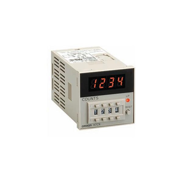 Digital solid-state preset counter with memory backup - 1/16 DIN (48x48mm) - 30cps (30Hz) max. counting speed - OMRON (H...