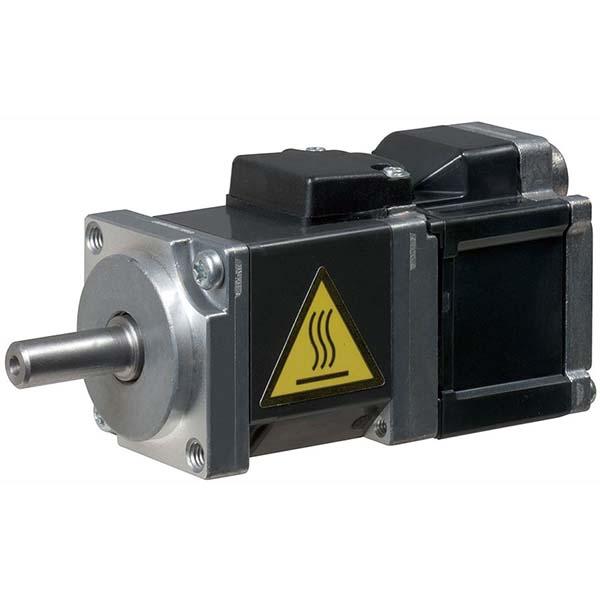 DC brushless servo motor with straight shaft + vertical encod. connection lead + built-in absolute feedb. encod. (18-bit...
