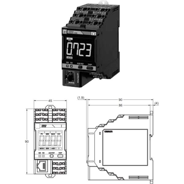 Motor insulation resistance diagnosis and protection relay - 100BASE-TX Data transfer method - OMRON (K6CM-IS series) - ...
