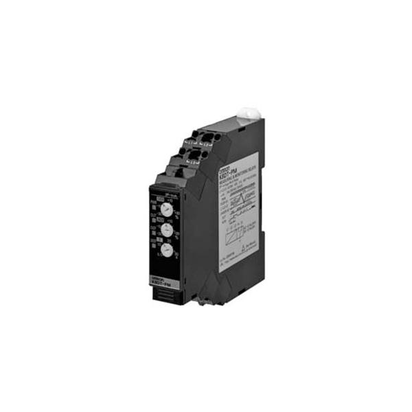 Monitoring overvoltage/undervoltage / phase-sequence / phase-loss protection relay - OMRON (K8DT-PM series) - spring pus...