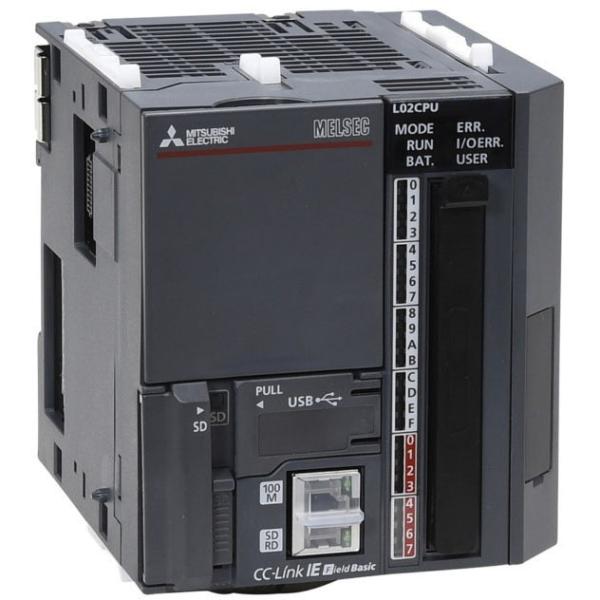 Programmable Logic Controller (PLC) CPU unit with built-in I/Os - Source type - Mitsubishi Electric (MELSEC-L Series) - ...